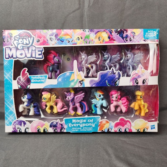 Hasbro | Toys | My Little Pony The Movie Magic Of Everypony Roundup Toy Figures Pack Hasbro ...